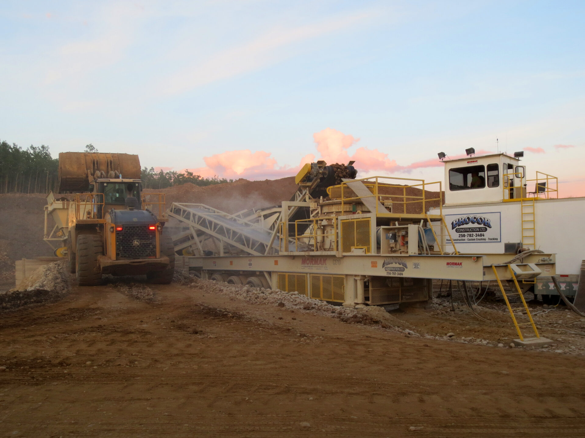 Crushed Aggregate Production Gallery - Brocor Construction Ltd ...